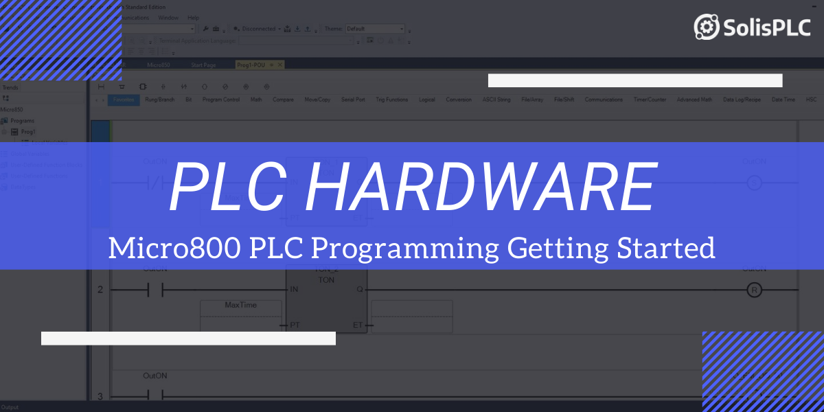 Micro800 PLC Programming Getting Started